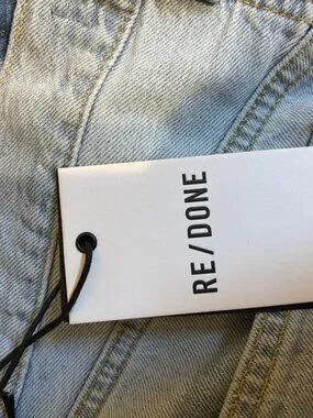 Re/Done | Jeans | Redone The Thrasher Wide Leg Jeans In Ola Indigo Size ...